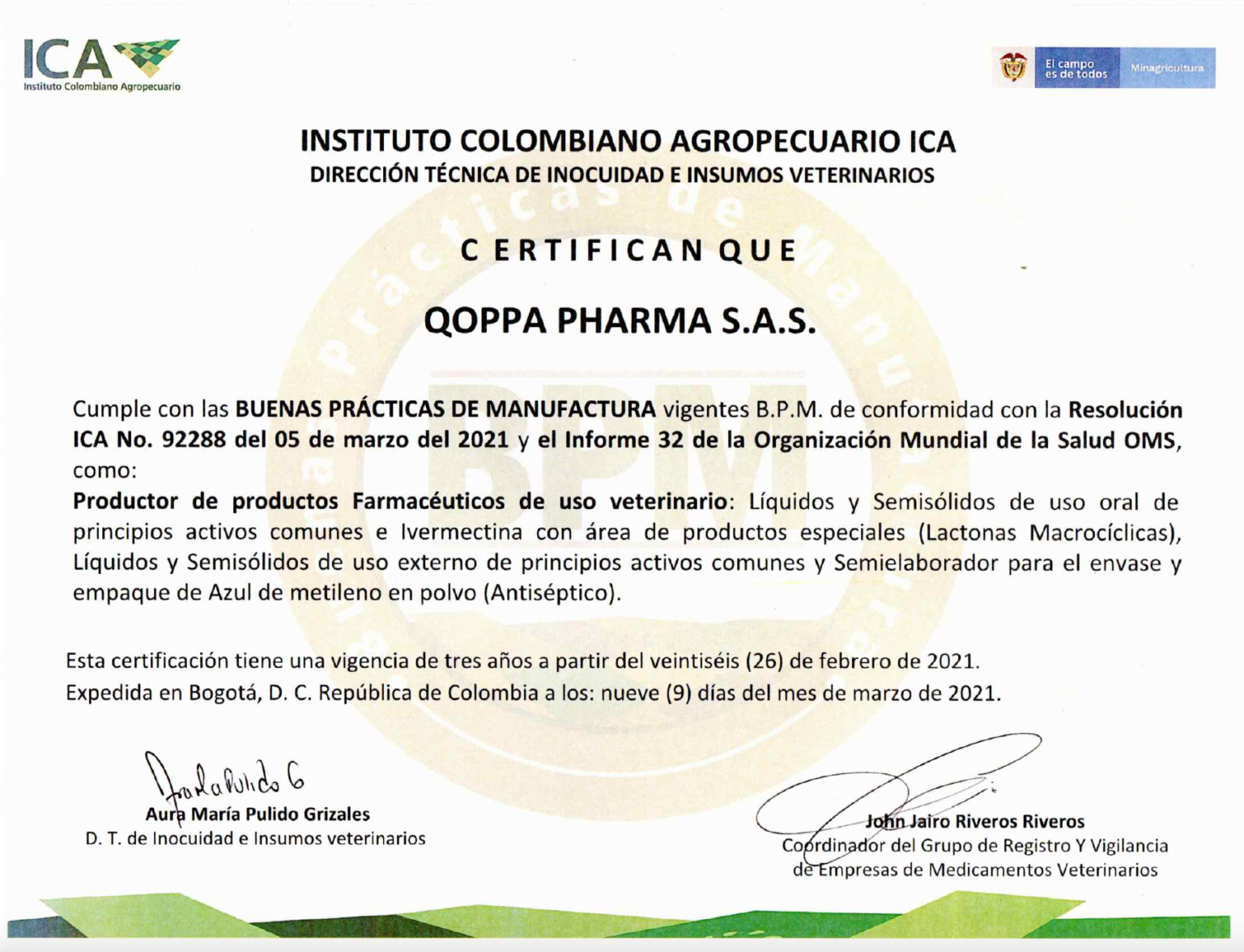 Nosotros – Qoppa Pharma